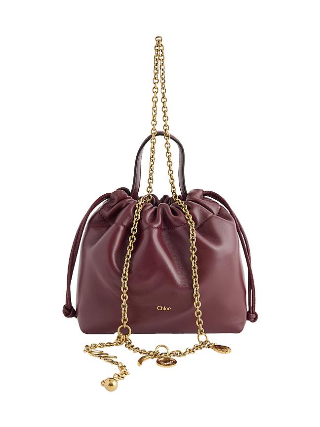 CHLOÉ icons mini leather shoulder bag